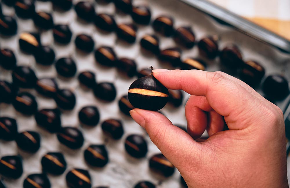 5 trikov za najboljši domači pečen kostanj - Eko Dežela